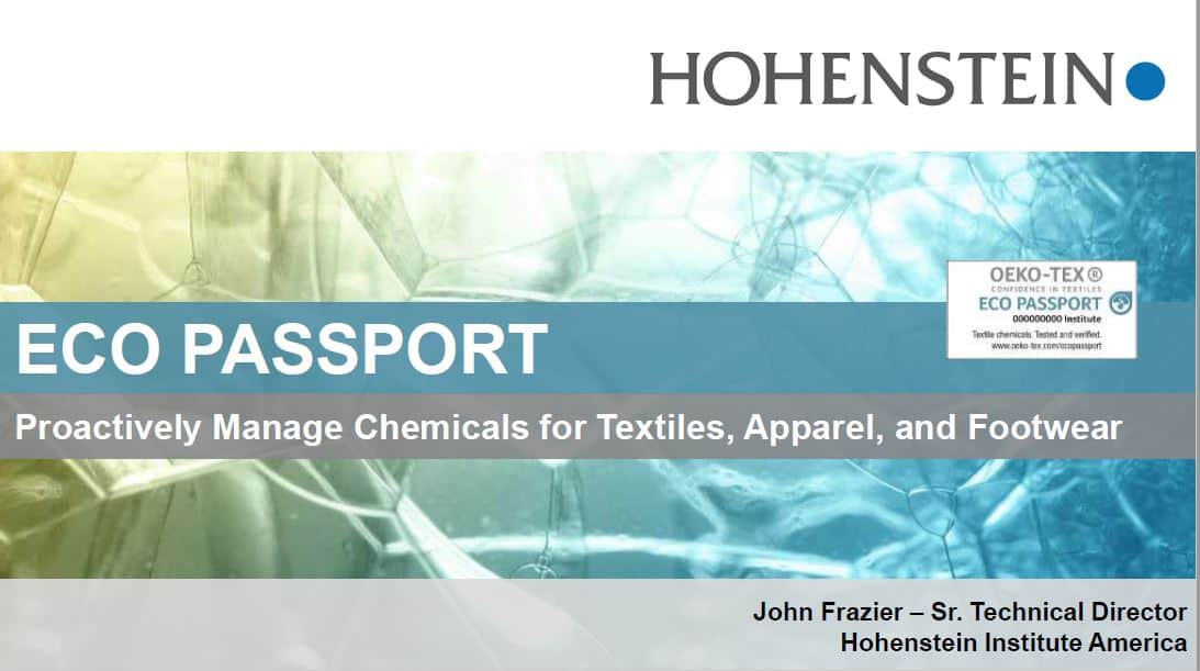Proactively Manage Chemicals for Textiles, Apparel, and Footwear ...